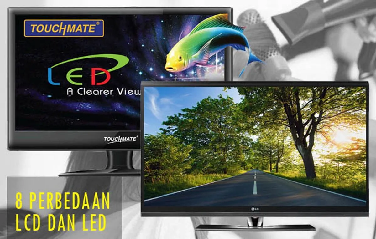 Keajaiban Layar: Perbandingan Teknologi LCD dan LED serta Keunggulan ...